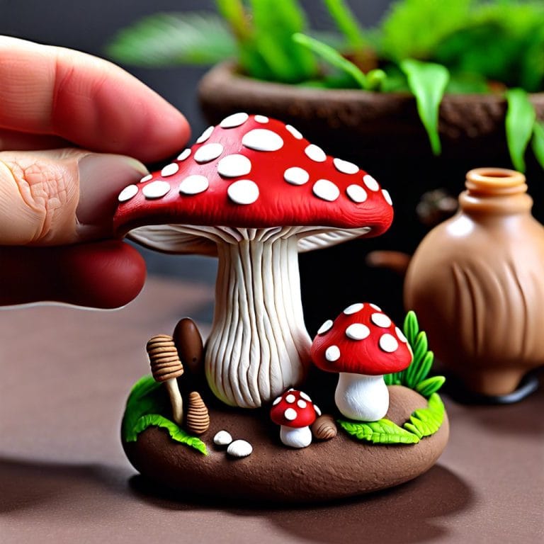 Polymer Clay Mushroom: Craft Your Own Fairy-Tale Decor